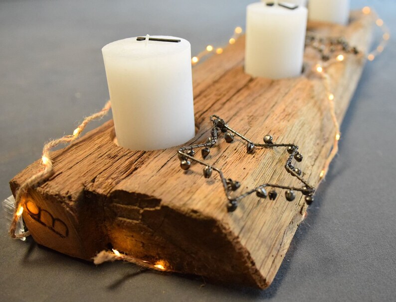 Advent Bars / Candle Holders - Etsy