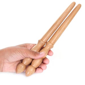 Premium Beechwood Yarn Spindle for Beginner Hand Spinning - 13 Inch ...