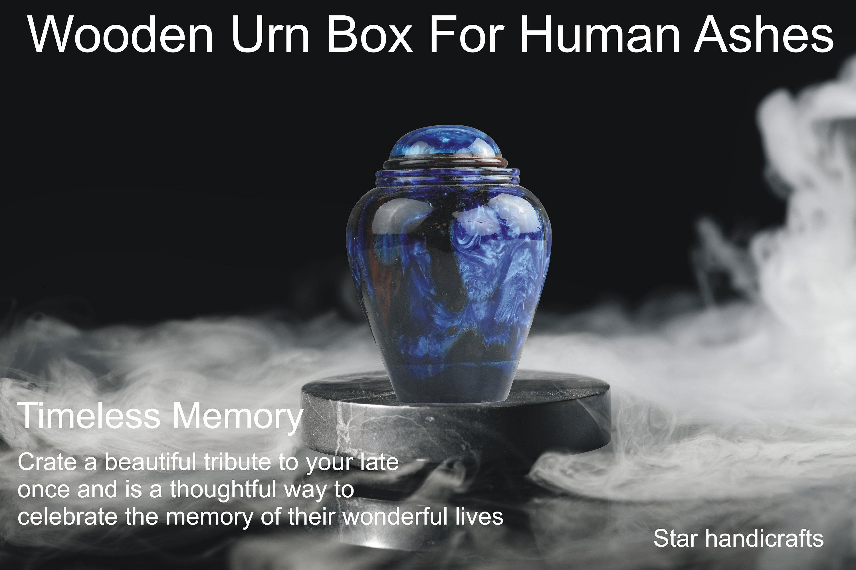 Resin and Rosewood Mix Cremation Urns for Human Ashes Adult - Etsy