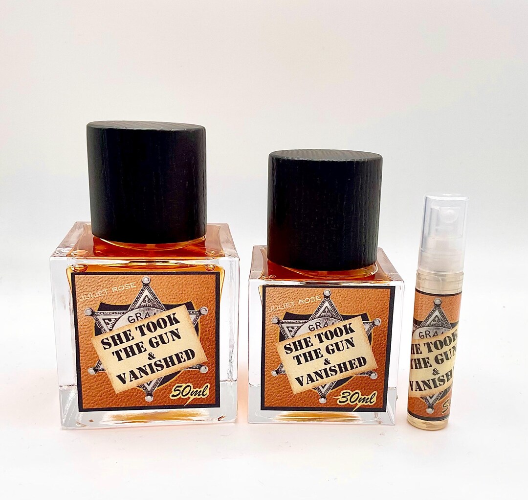 She Took the Gun and Vanished - Unisex EDP With Palo Santo, Leather ...