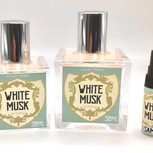 White Musk EDP 3ml Sample. Classic and Soft With Floral Woody Musk With ...