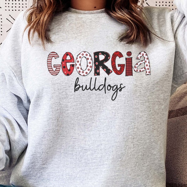 Women’s Georgia Bulldogs Shirt - Etsy