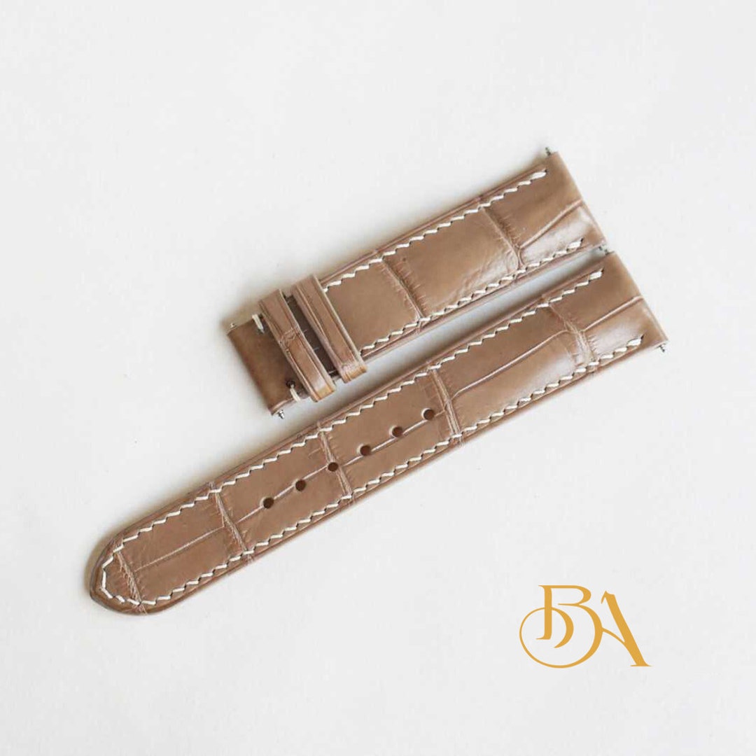 Exotic Leather Watch Band. Handmade Alligator Watch Strap - Etsy