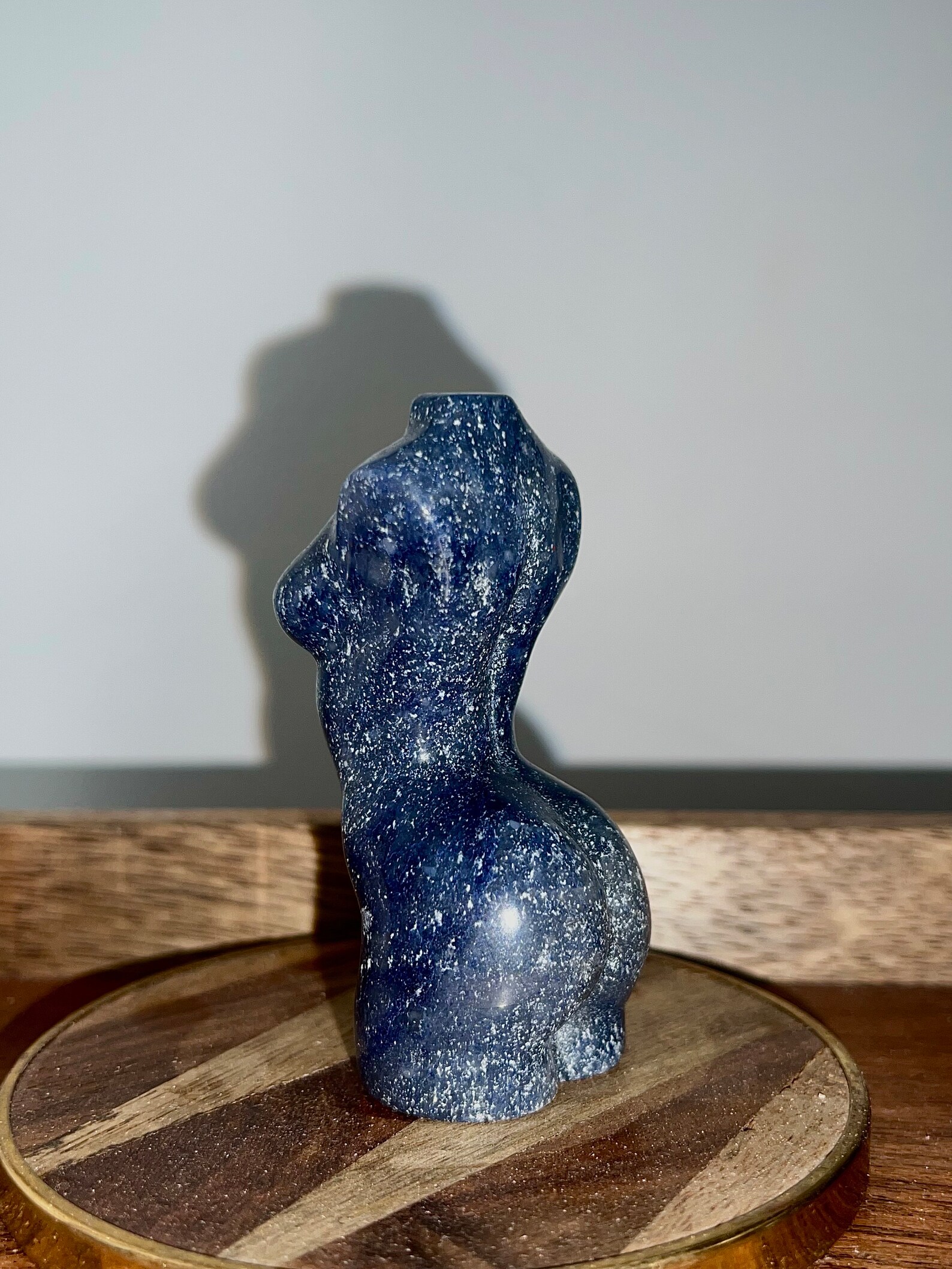 BLUE AVENTURINE Goddess Body Crystal (8cm), Healing Crystal, Crystal ...