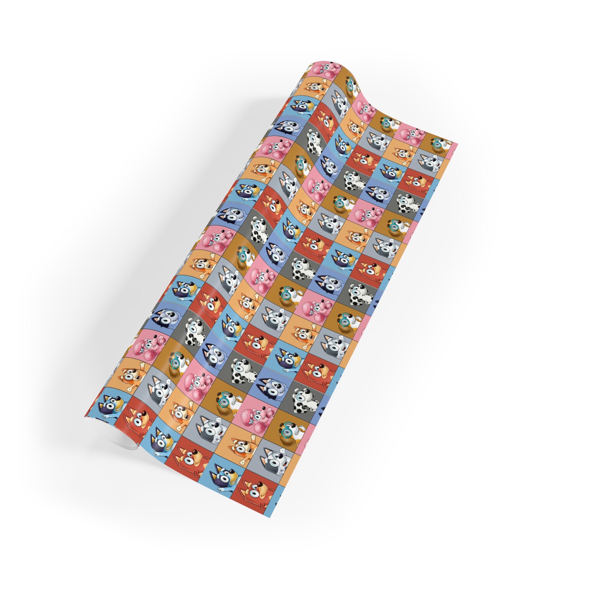 Bluey and Friends Gift Wrapping Paper Roll/birthday Wrapping Paper ...