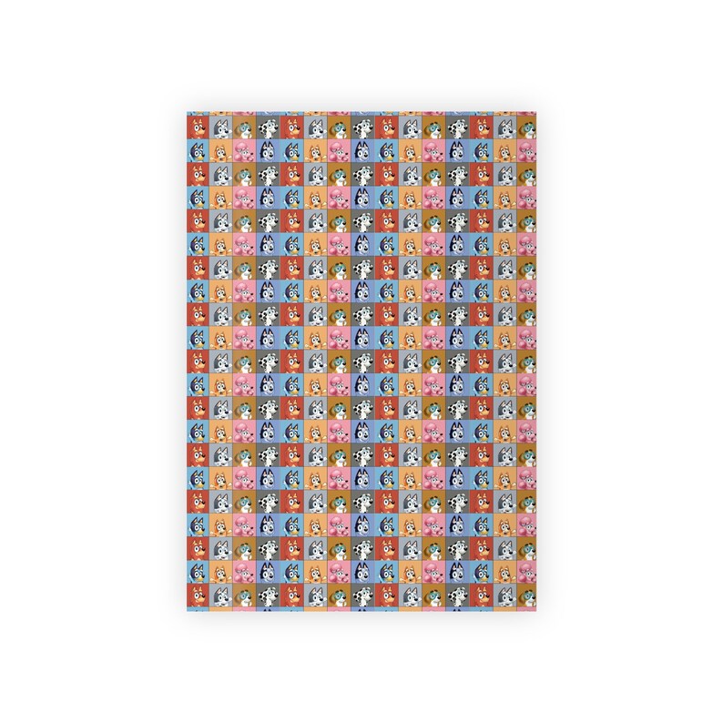 Bluey and Friends Gift Wrapping Paper Roll/birthday Wrapping Paper ...