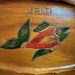 Haiti Wooden Tray Platter Plate Carved Fish Design Folk Art Painted ...