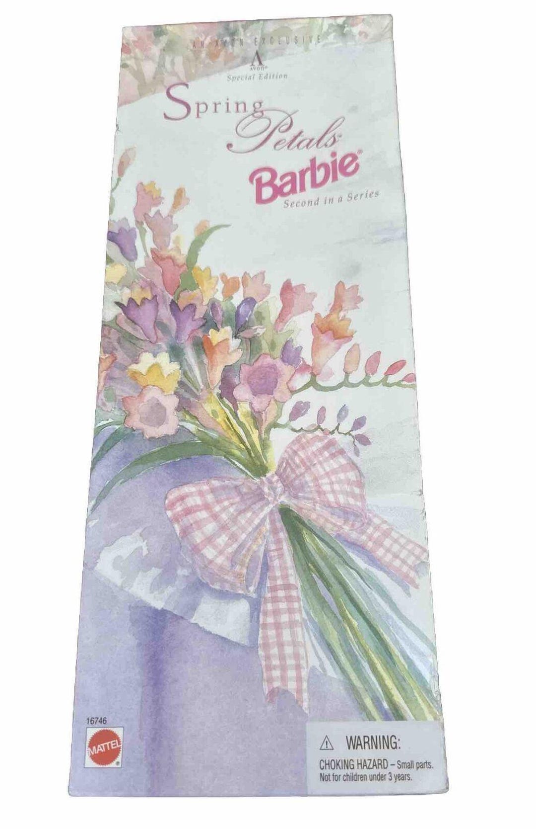 1996 Spring Petals Barbie Doll #16746 Special Edition 2nd Series Avon ...