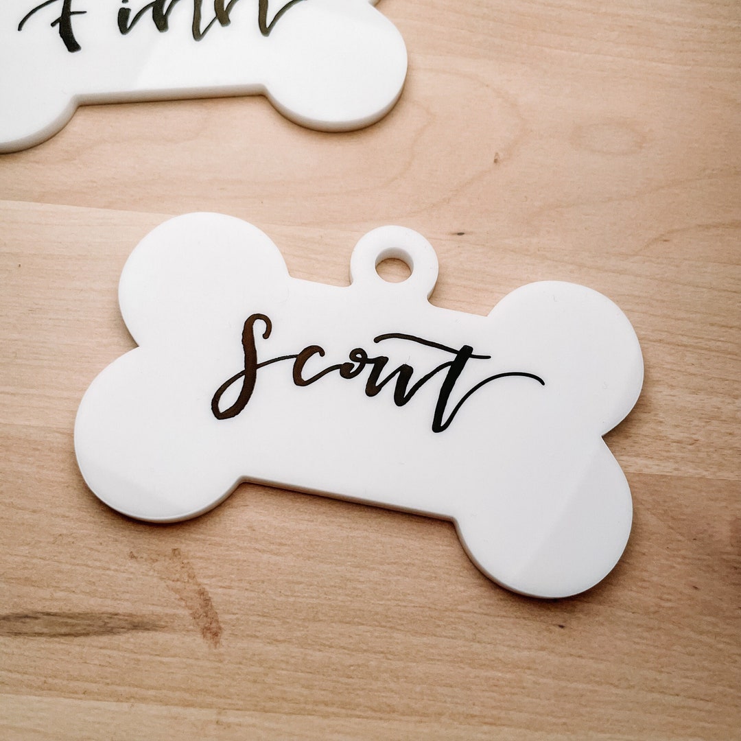 Acrylic Dog Bone Custom Ornament Custom Dog Christmas Tree - Etsy