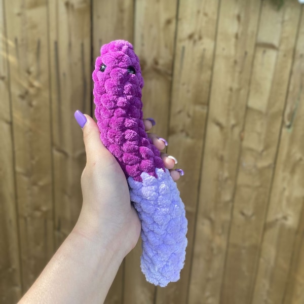 Crochet Gummy Worm Pattern - Etsy