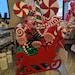 Hand Made Christmas Sleigh - Etsy