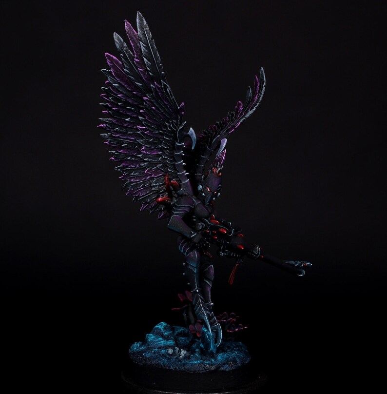 Painted Miniatures 5 Drukhari Scourges Squad Warhammer 40K - Etsy