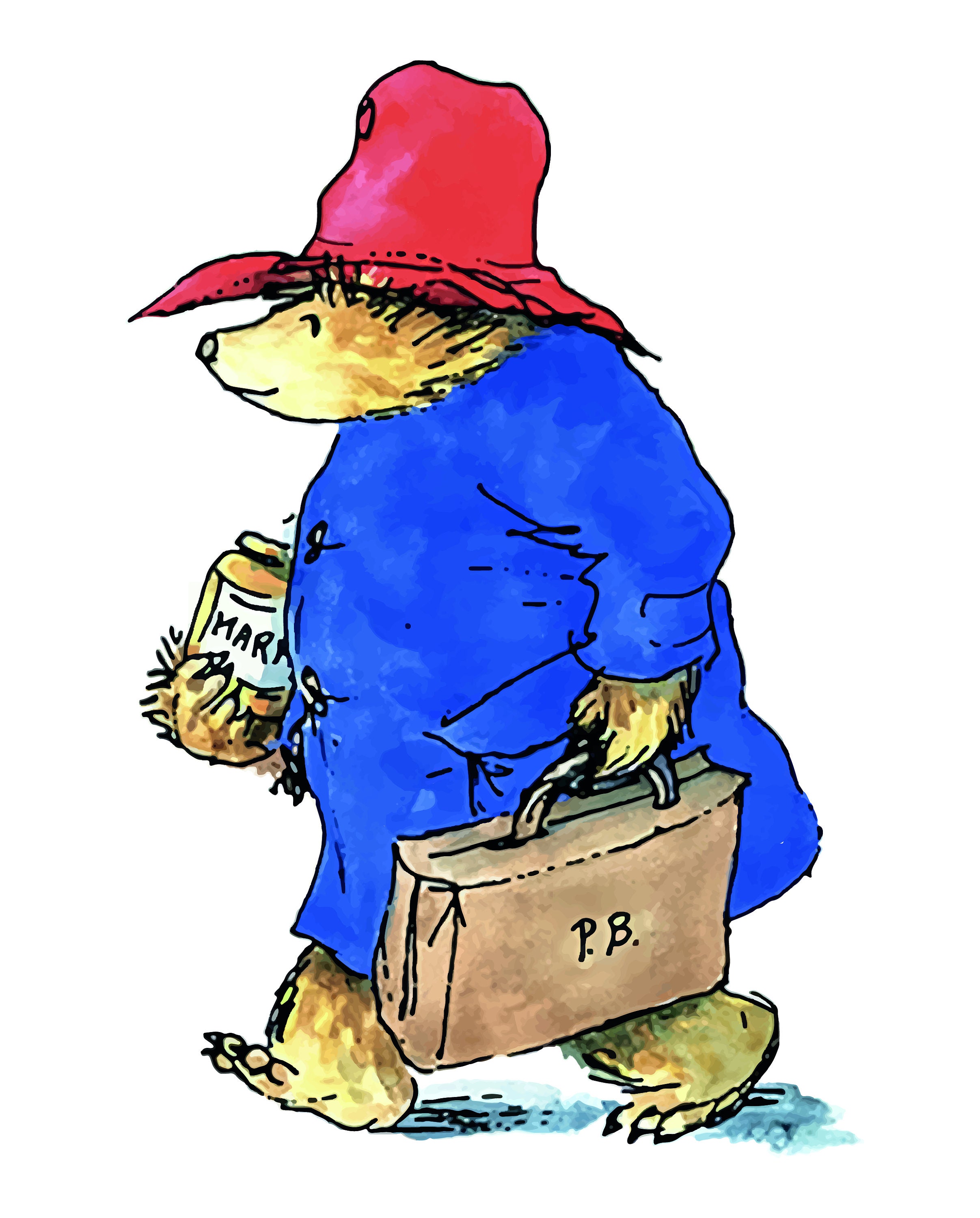 Nursery Wall Decor Paddington Bear Art Poster Wall Art & Office Decor ...