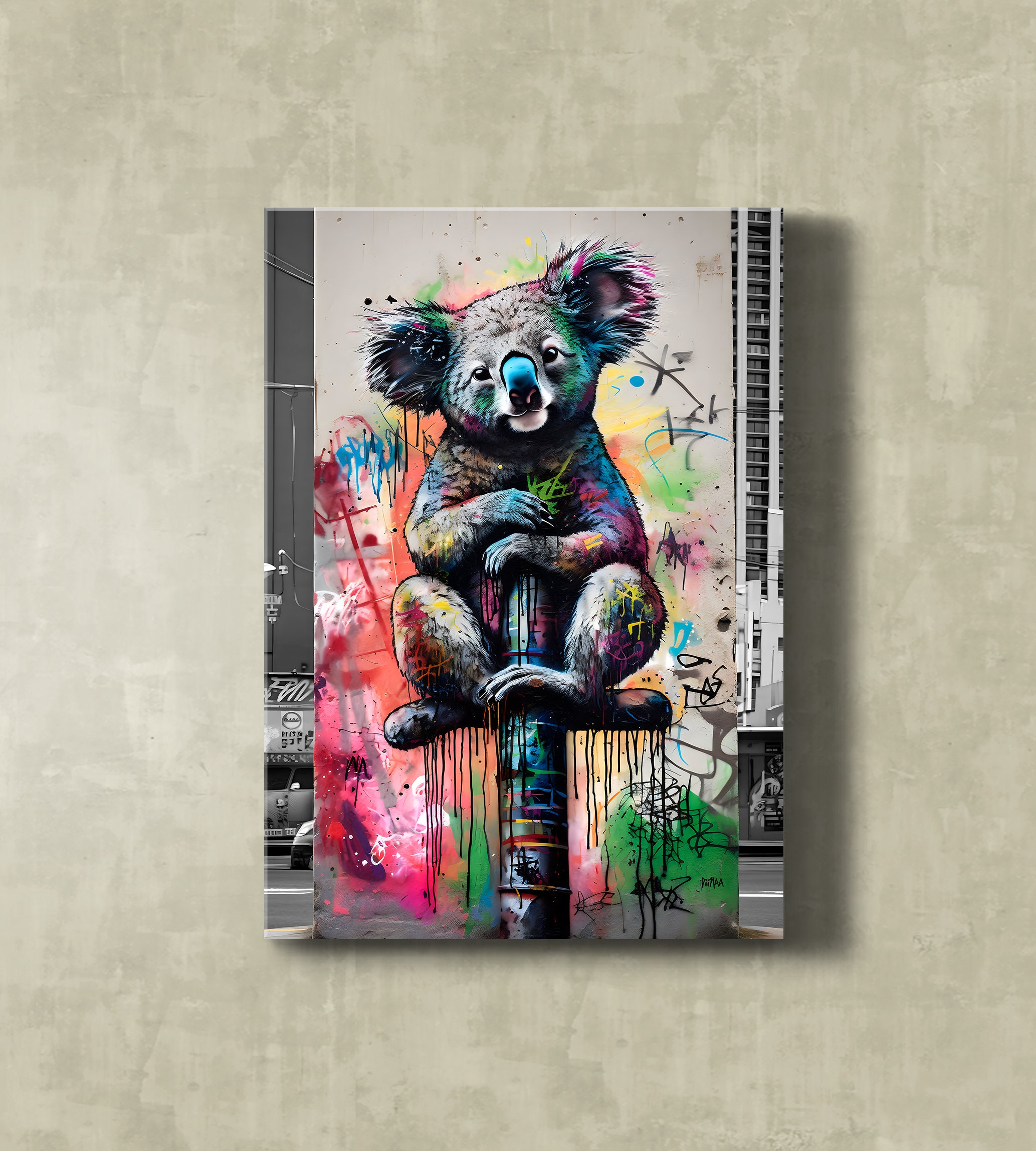 Koala Pop Art