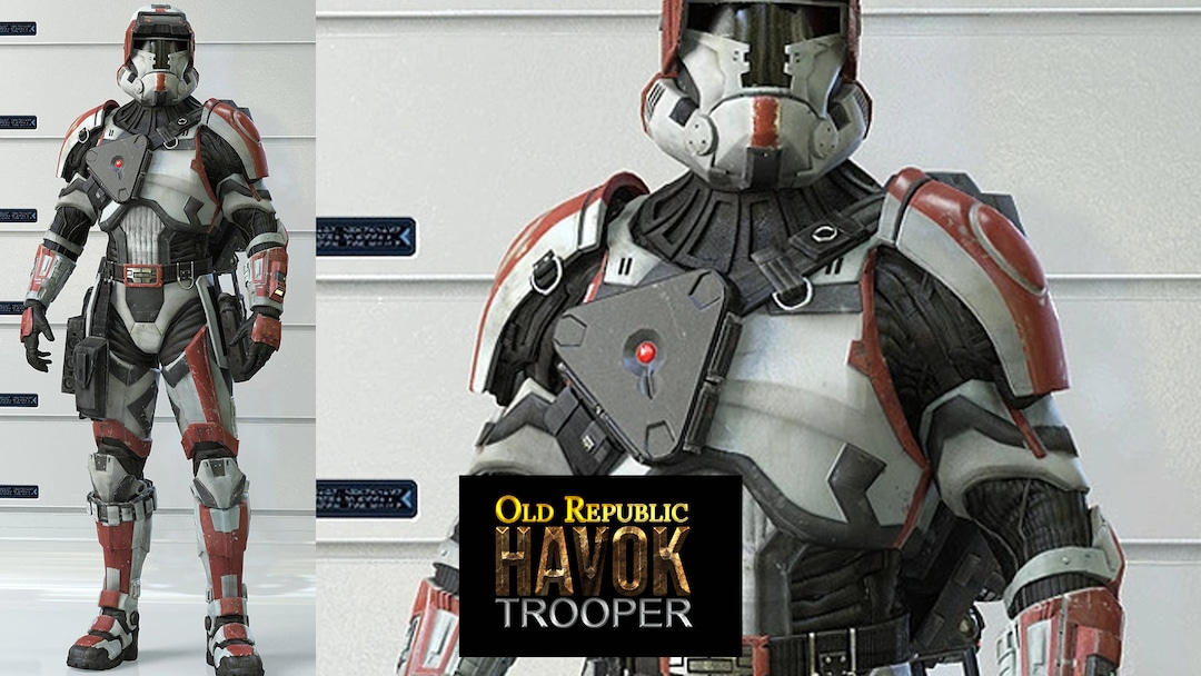 LIMITED Old Republic Trooper Cosplay Armor HAVOK Squad - Etsy Sweden