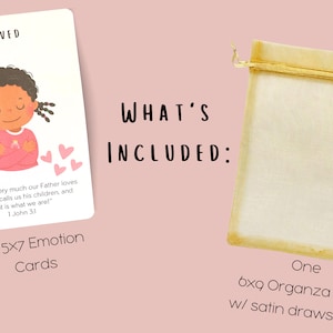 Emotion Cards With Bible Verses Bible Learning for Kids - Etsy