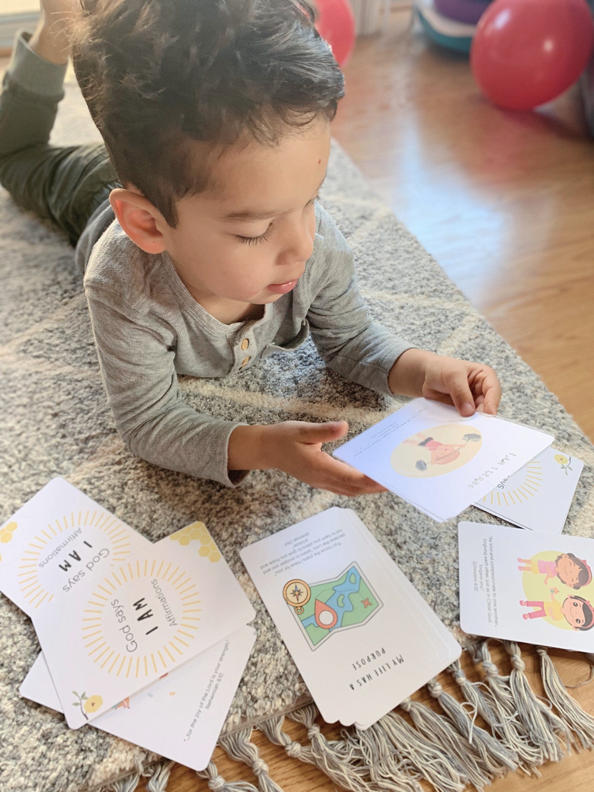 Affirmation Cards With Bible Verses Bible Learning for Kids - Etsy