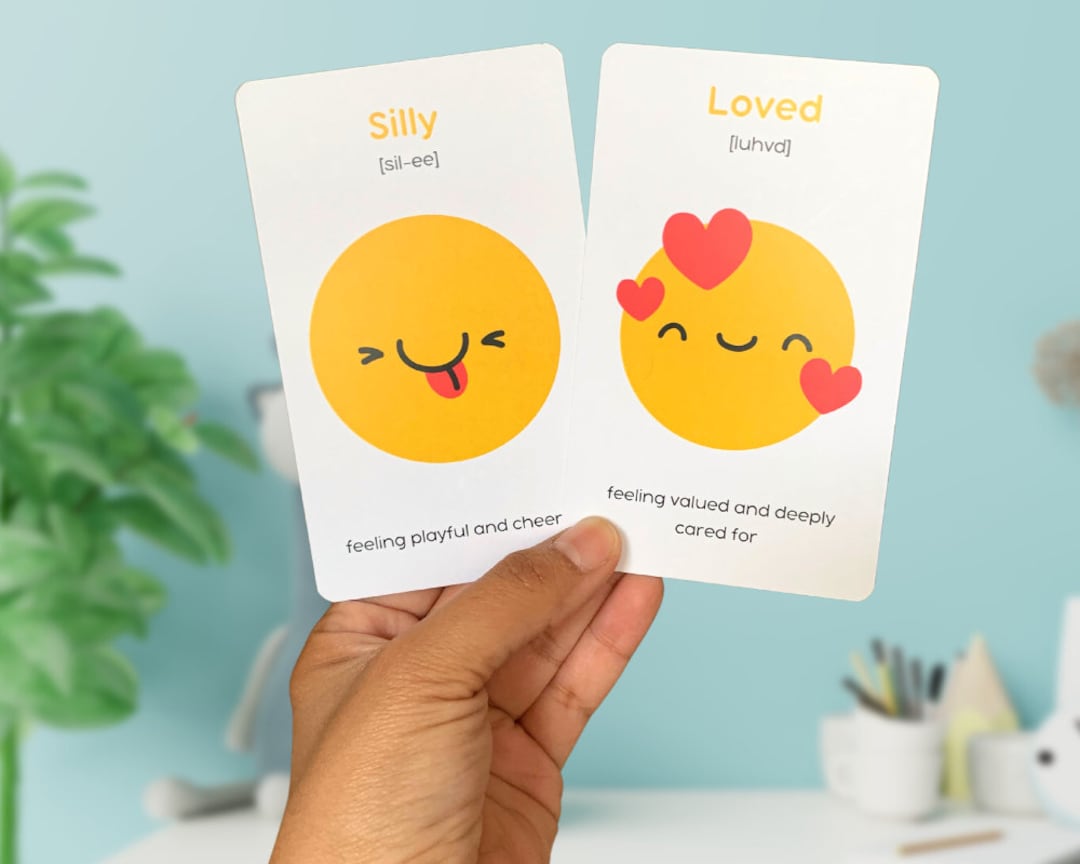 Emotion Cards With Bible Verses Bible Learning for Kids Memory Verse ...