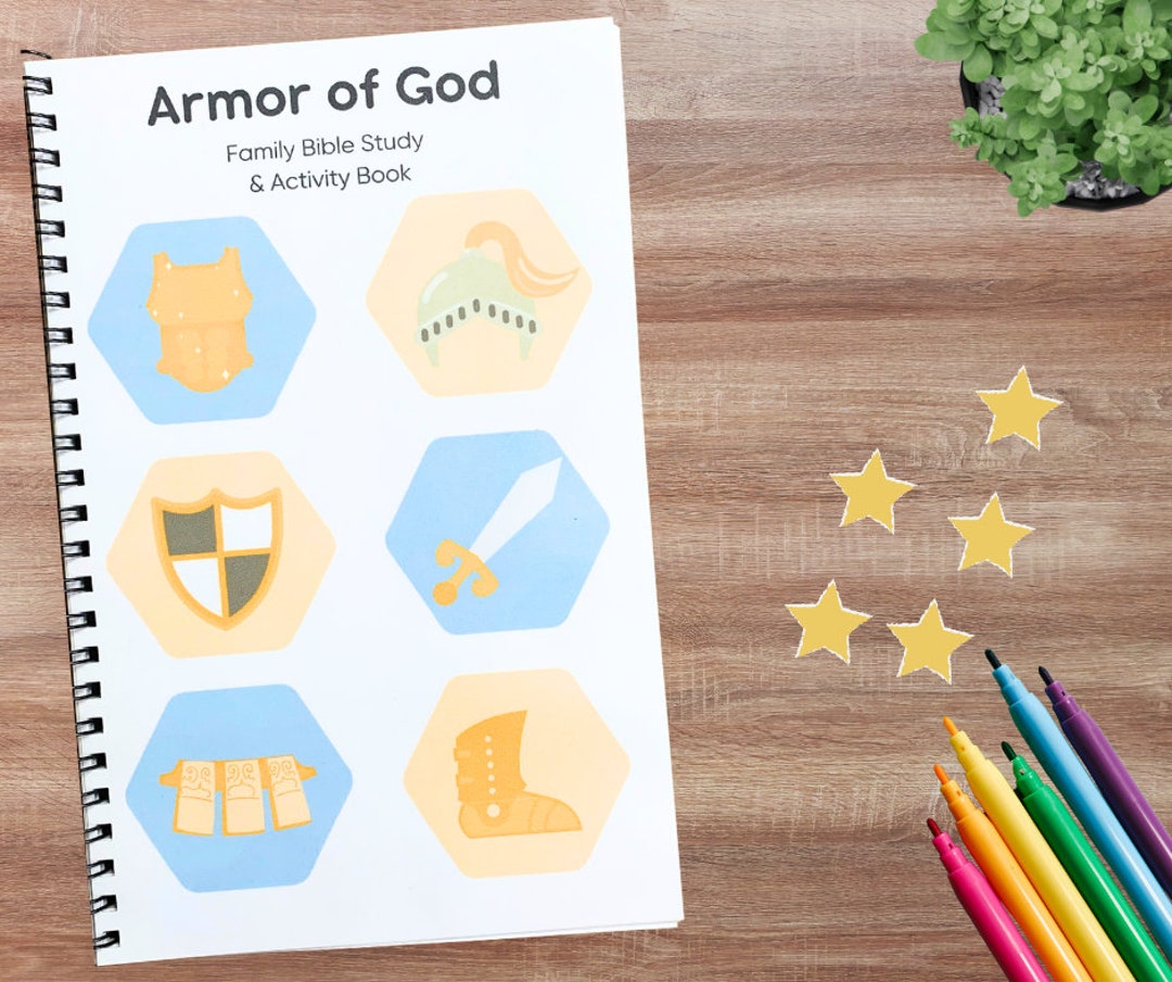 Armor of God Bible Study and Activity Book, Armor of God Activities ...