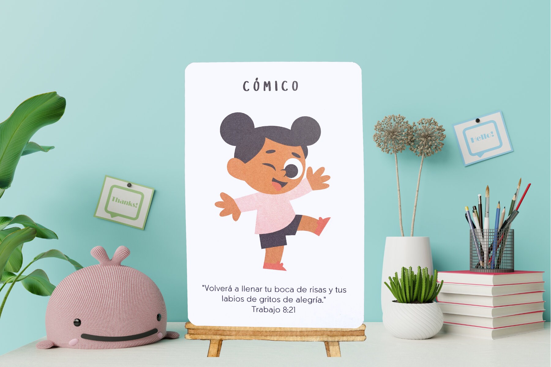 Bilingual Emotion Cards With Bible Verses Bilingue Tarjetas De ...