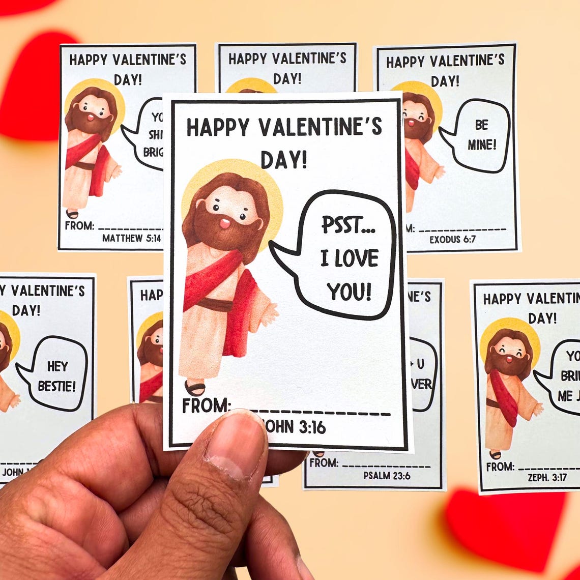 Jesus Meme Valentine Cards, Sunday School, Christian Valentines (PDF ...
