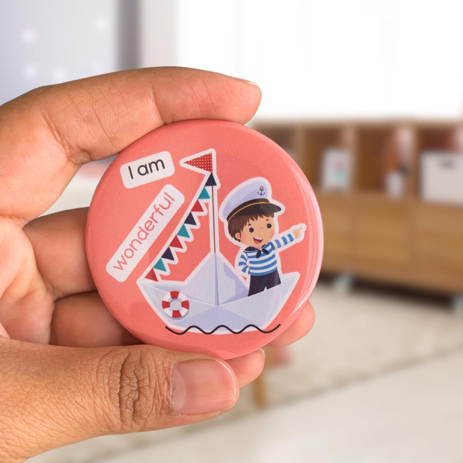 Affirmation Pins: Christian Kids, Bible Verse Buttons - Etsy