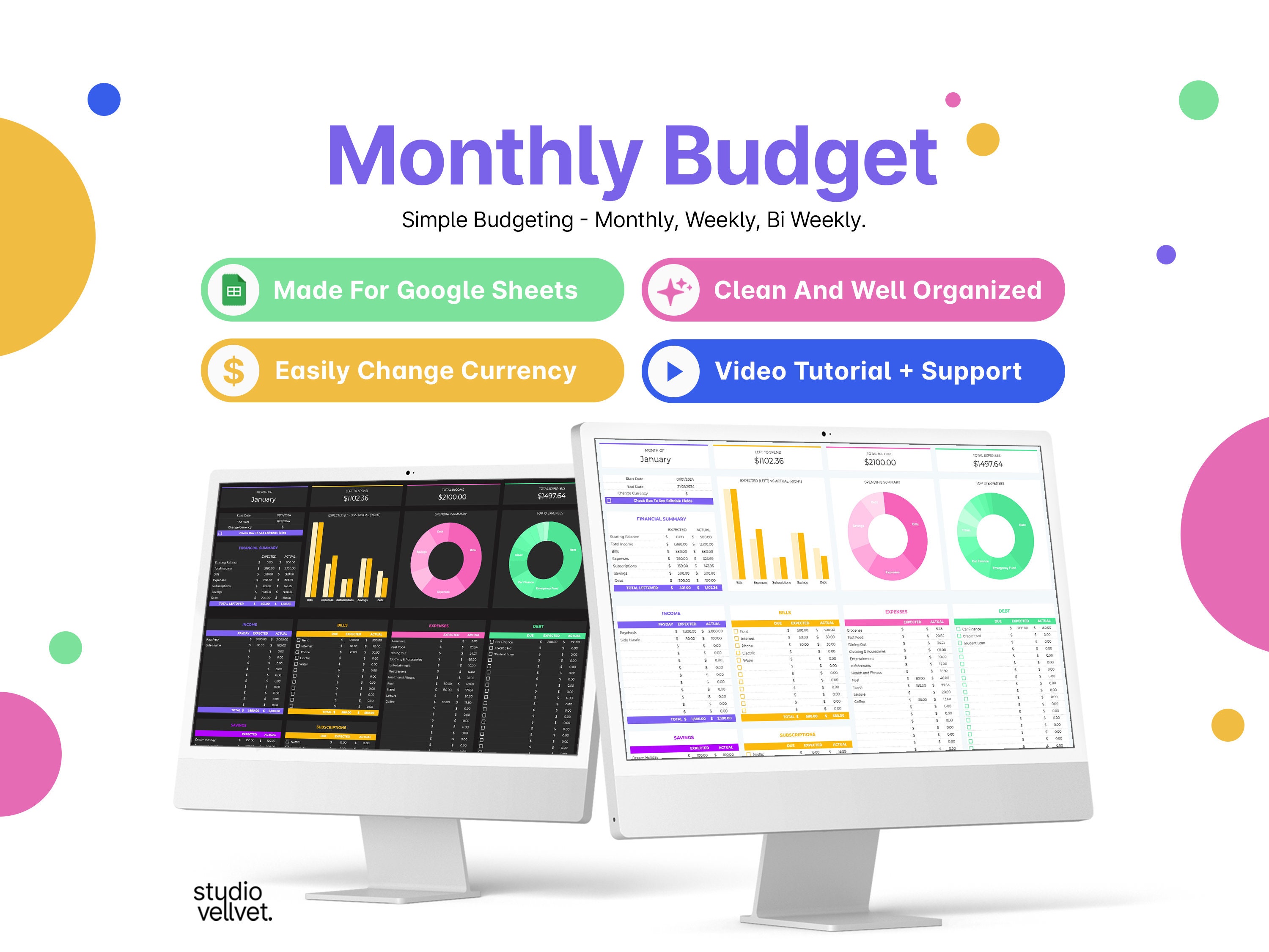 Personal budget templates for google sheet - canadianpolf