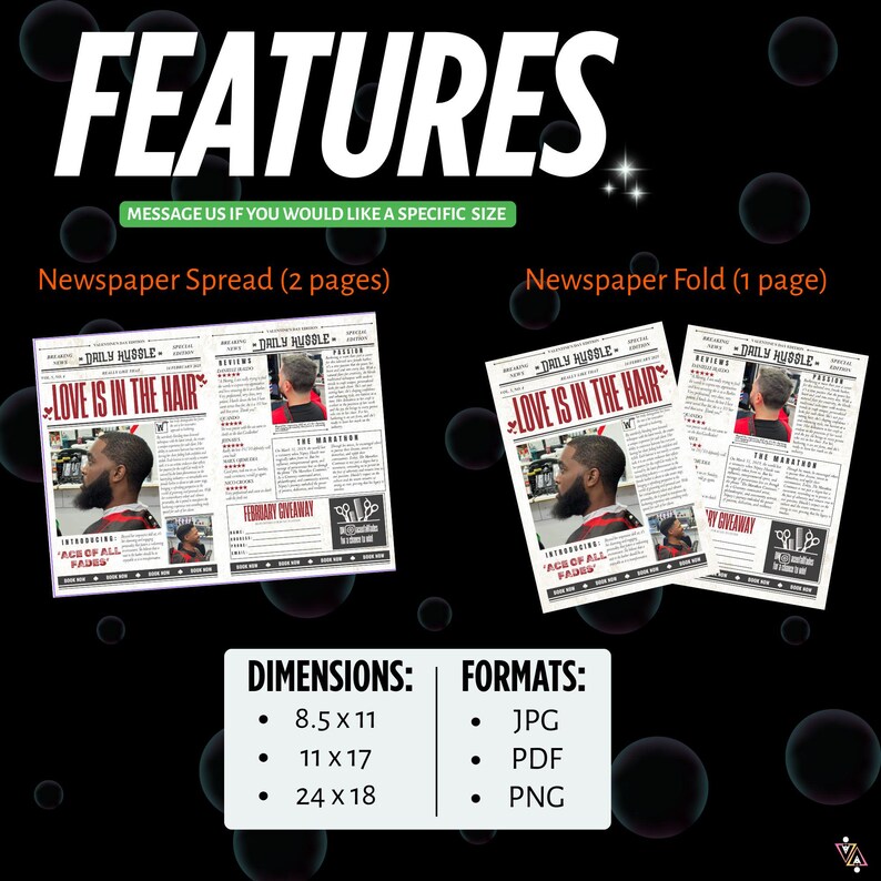 Custom Newspaper | Personalized Front Page With Headline & Article ...