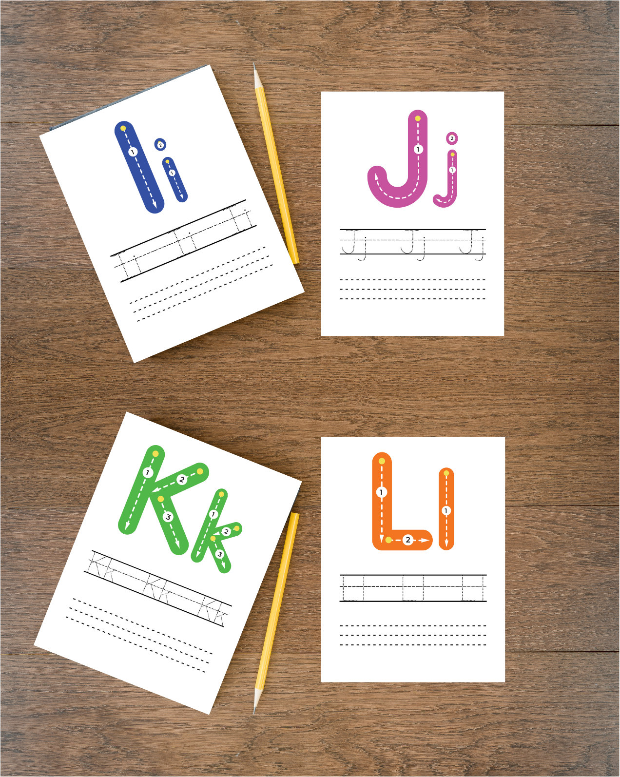 Alphabet Posters for Kids-printable Alphabet Tracing-alphabet - Etsy
