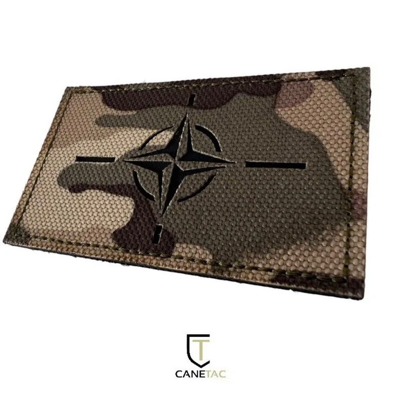 NATO Infared Reflective Patch Subdued Tactical UK Flag Morale MTP Patch ...