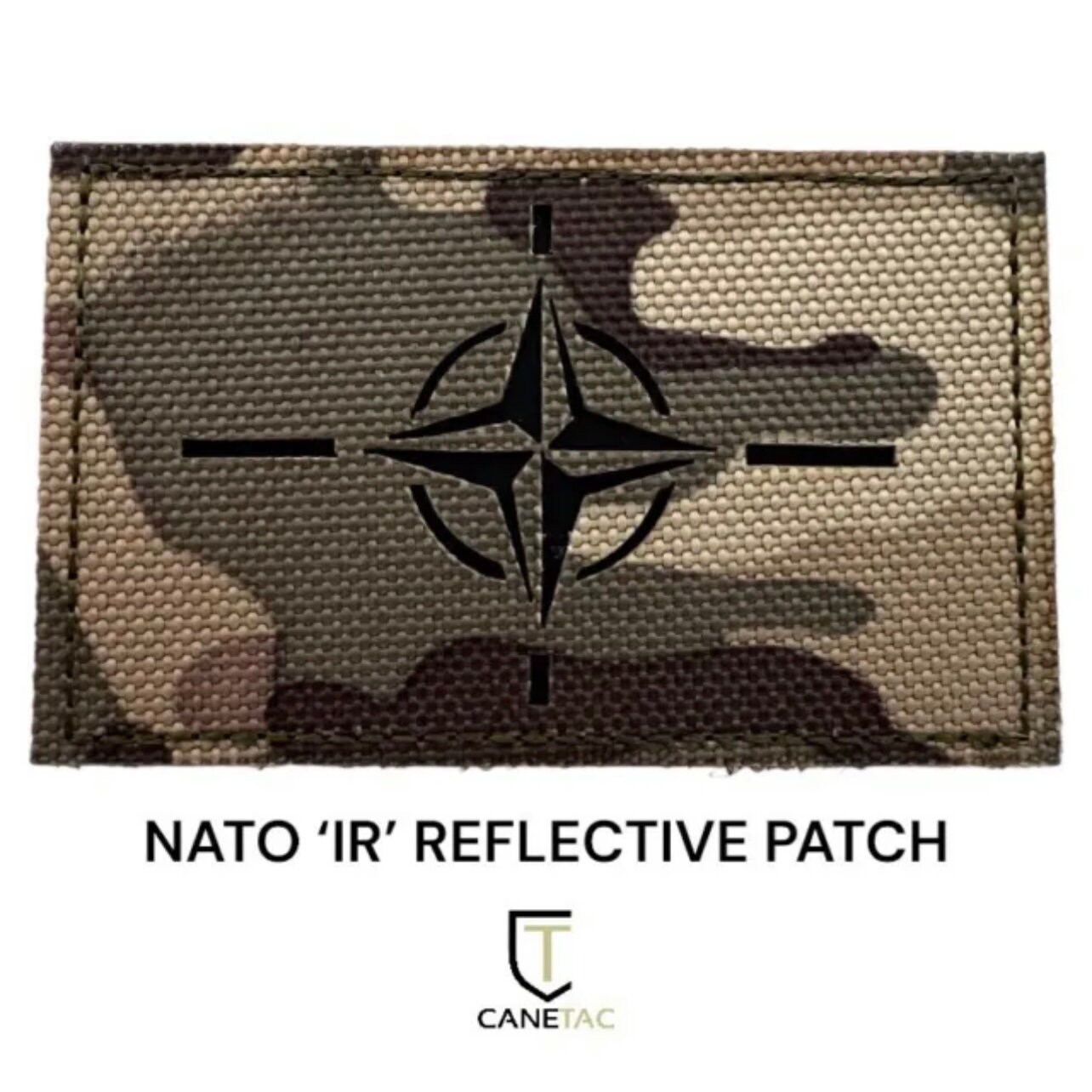 NATO Infared Reflective Patch Subdued Tactical UK Flag Morale MTP Patch ...