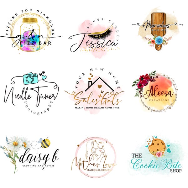 Minimal Bakery Logo - Etsy