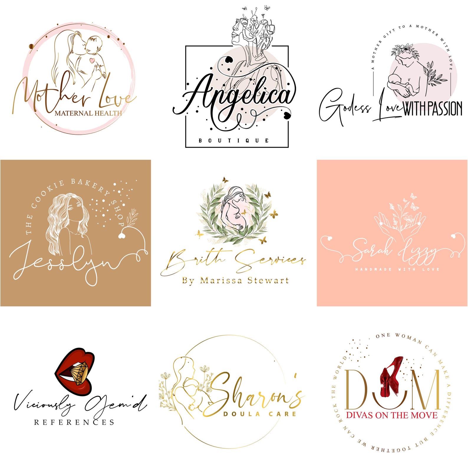 Custom Logo Design: Handmade Business Branding - Etsy