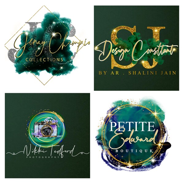 Emerald Green Logo - Etsy