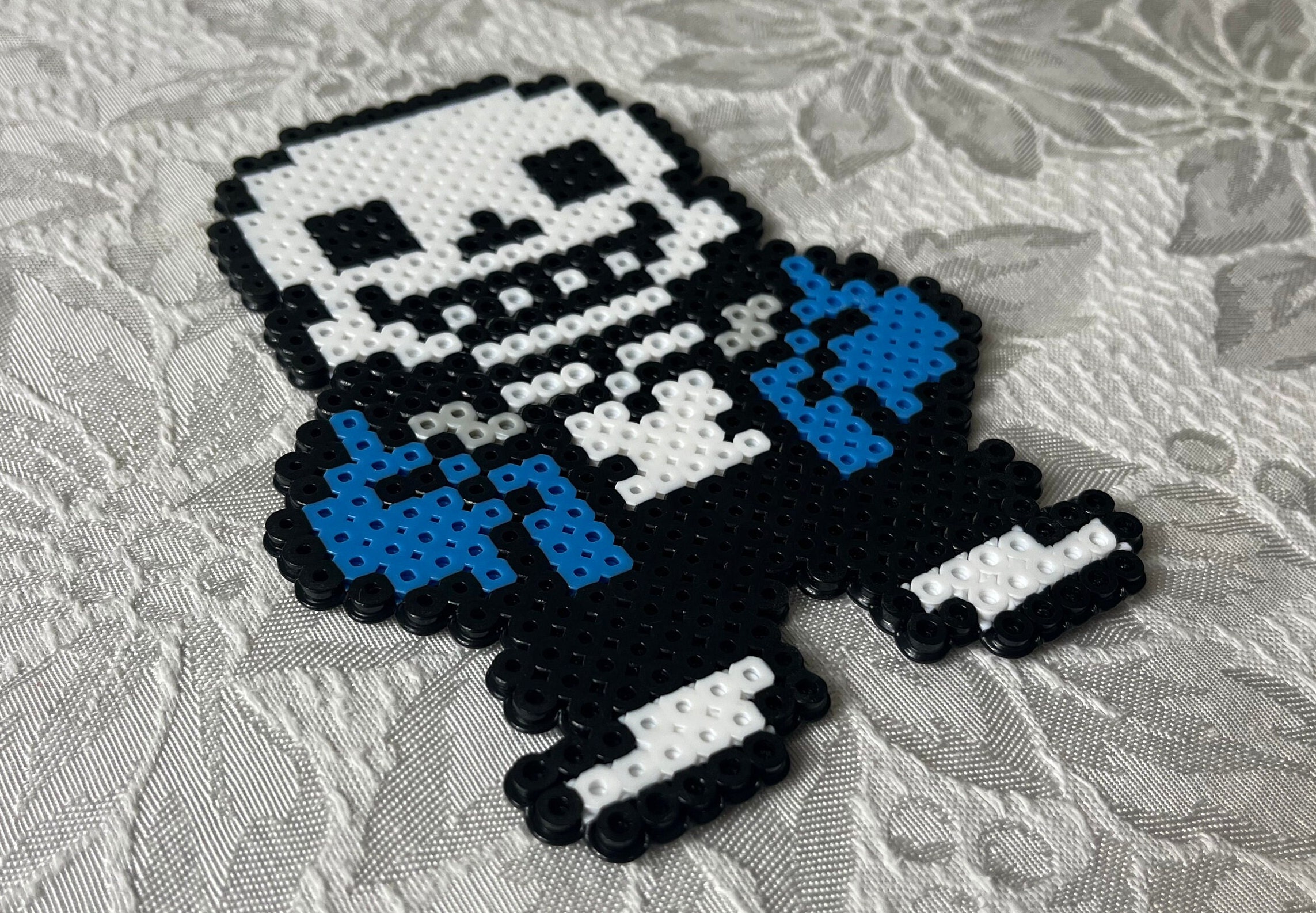 Sans Perler Bead Sprite | Undertale - Etsy