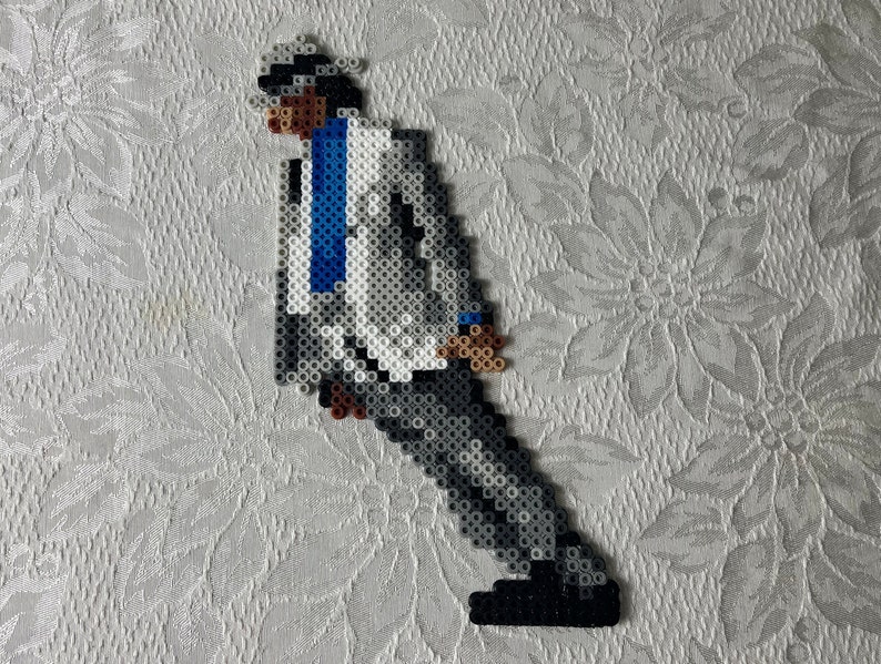 Michael Jackson Sega Genesis Perler Bead Sprite | Moonwalker - Etsy