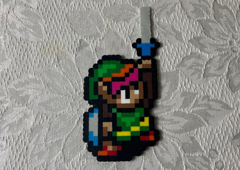 Link Super Nintendo Perler Bead Sprite | A Link to the Past - Etsy