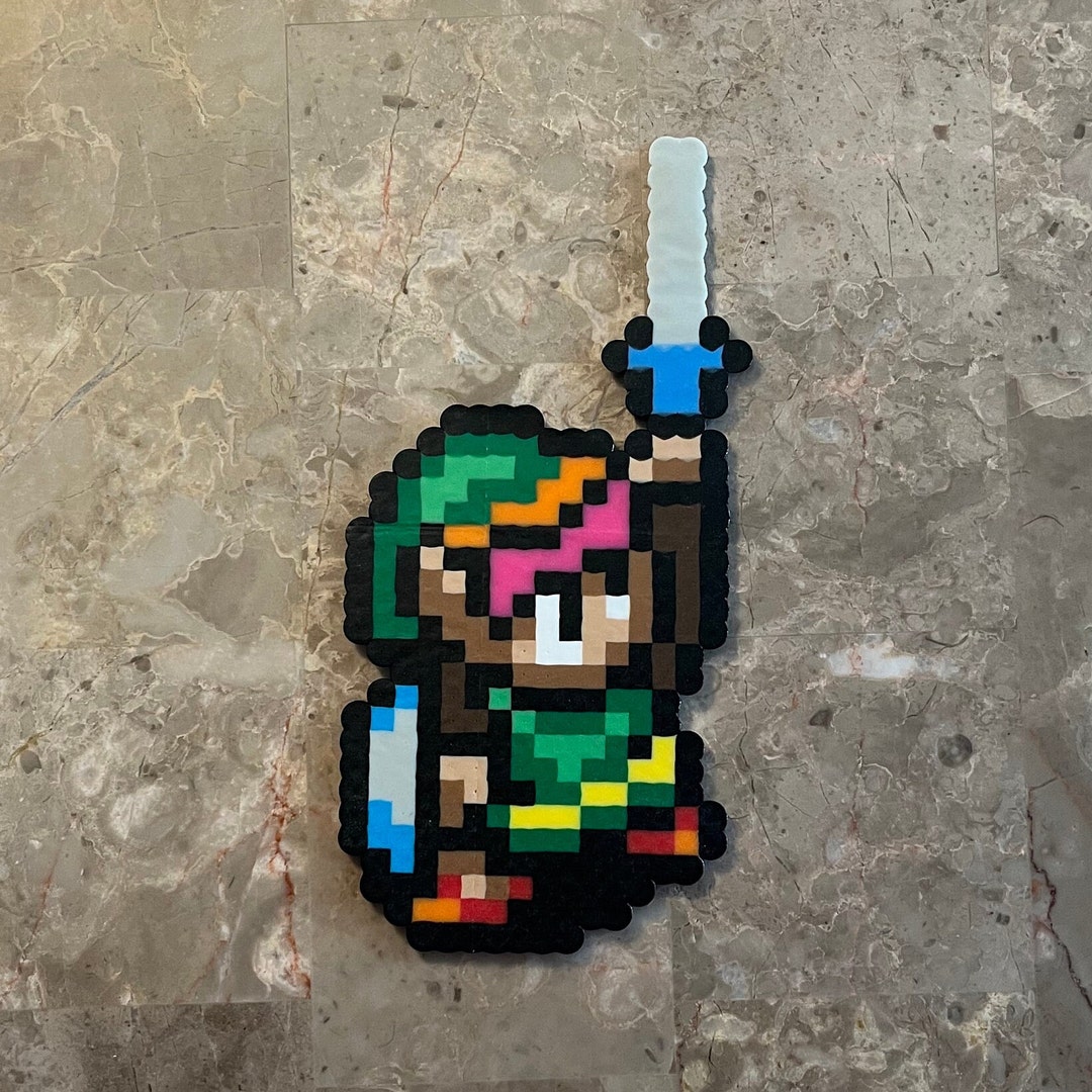 Link Super Nintendo Perler Bead Sprite A Link to the Past - Etsy
