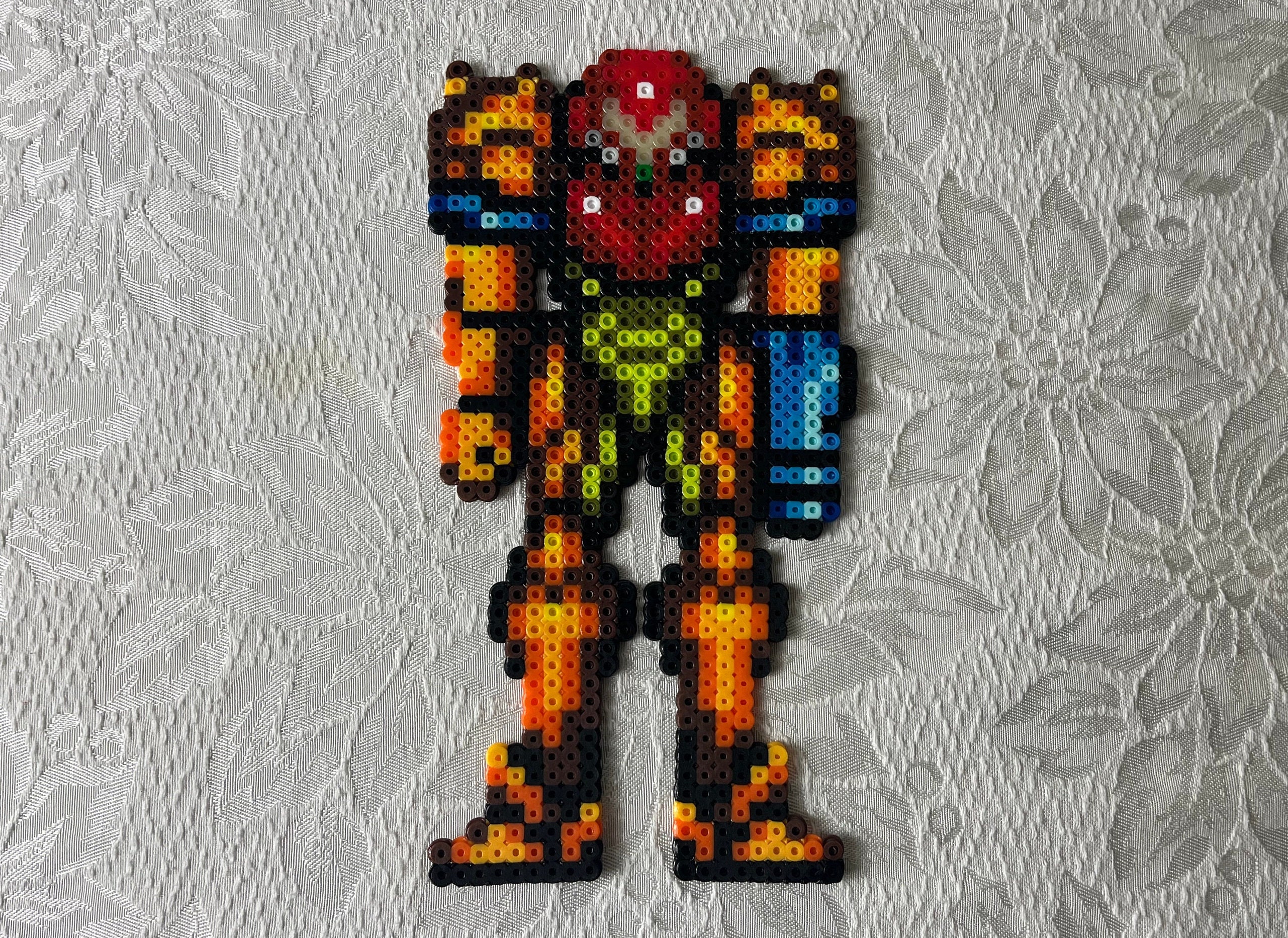 Samus Super Metroid Perler Bead Sprite | Metroid - Etsy