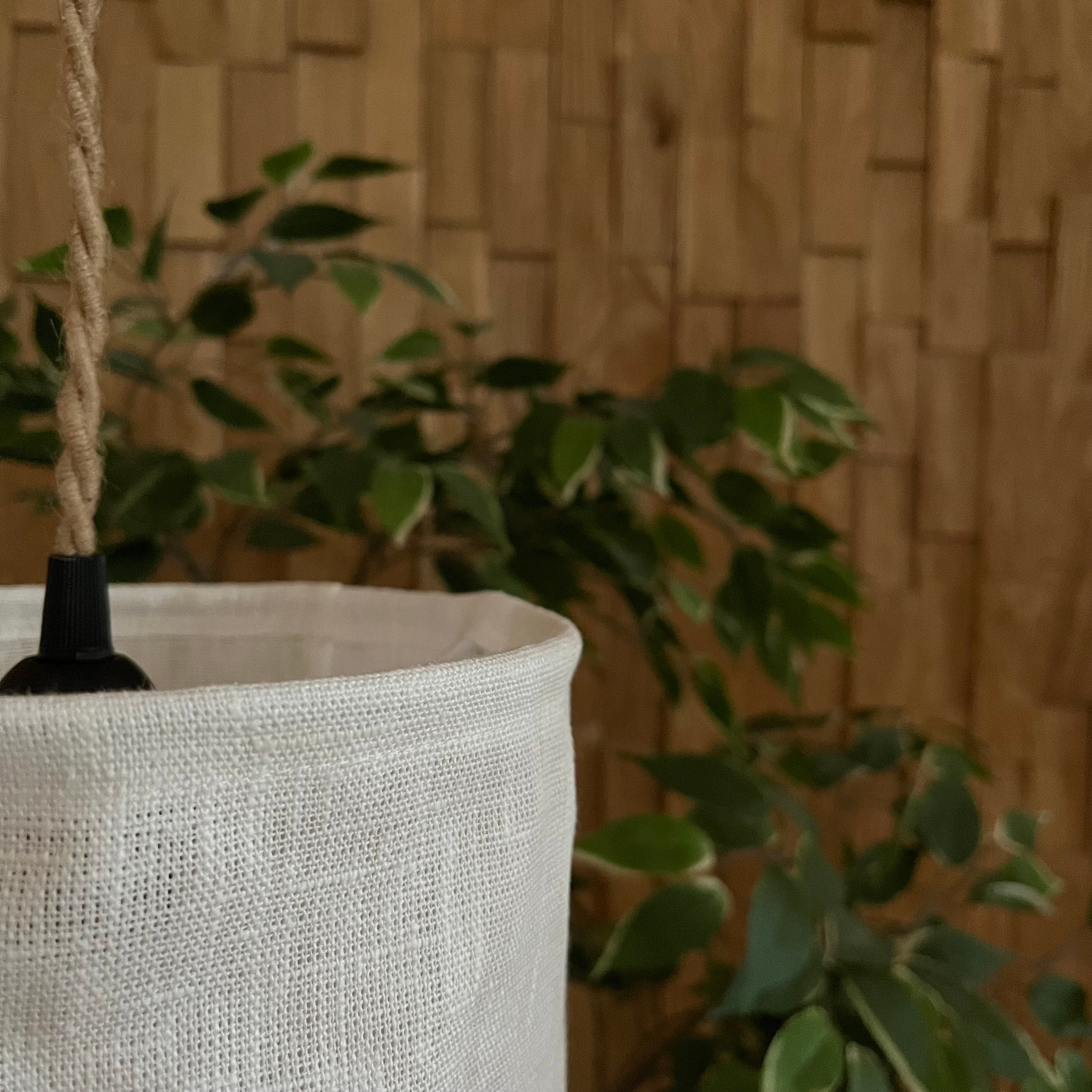 Lace Lamp Shade SOFIA / Suspensions Light / Fabric Hanging Light ...