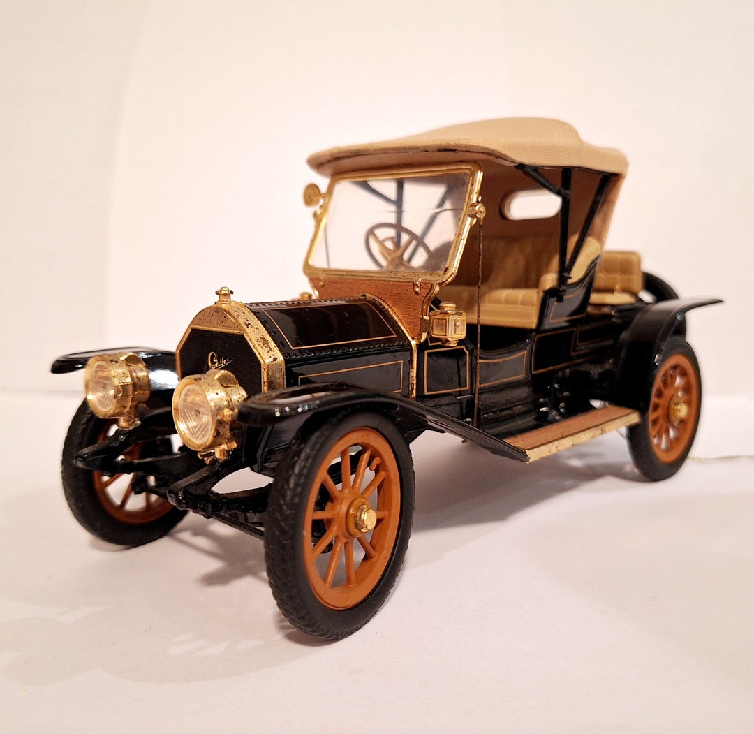 Franklin Mint the 1910 Cadillac Model Thirty Roadster, 1:24, W/orig BOX ...