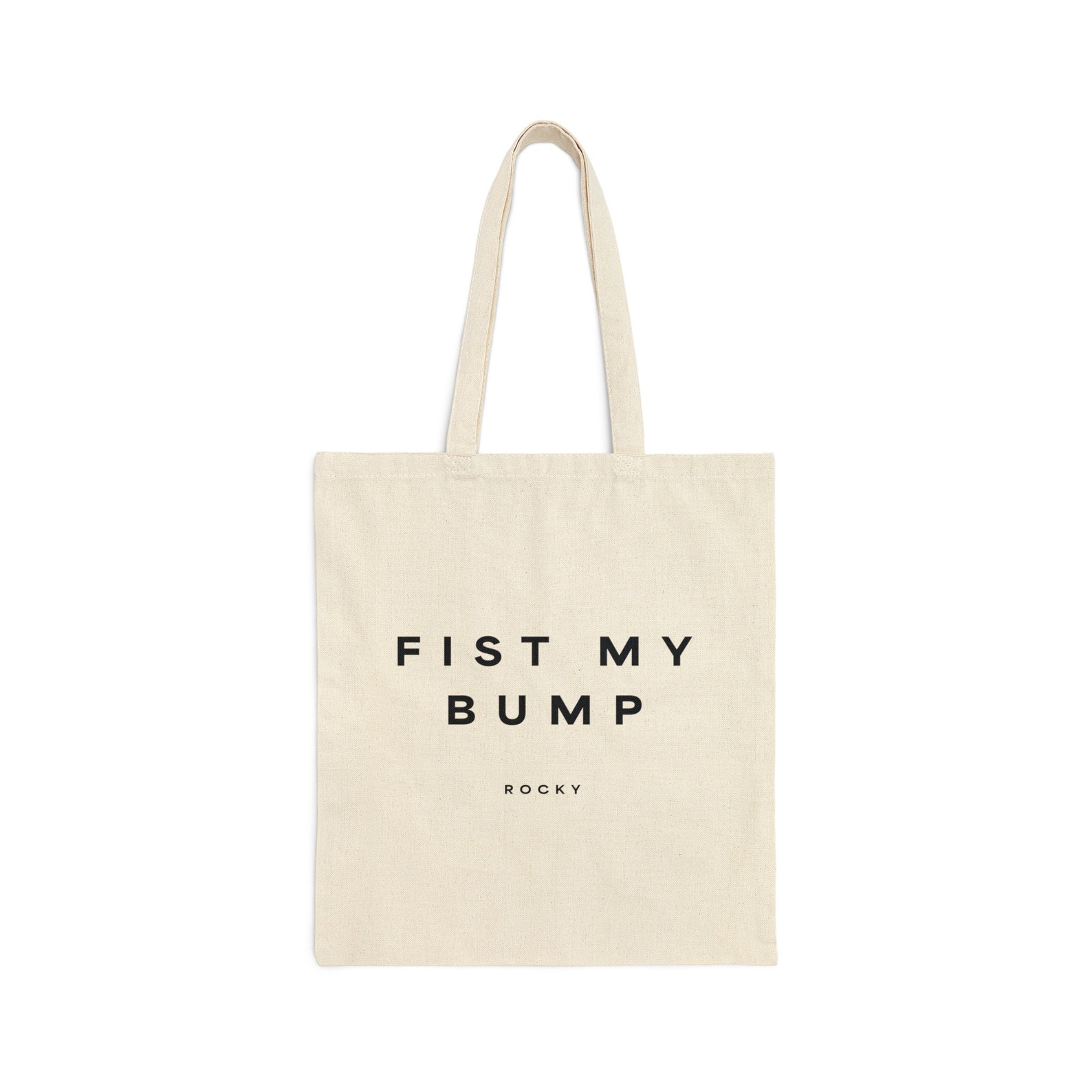 Project Hail Mary Fist My Bump Canvas Tote Bag. Rocky Quote - Etsy
