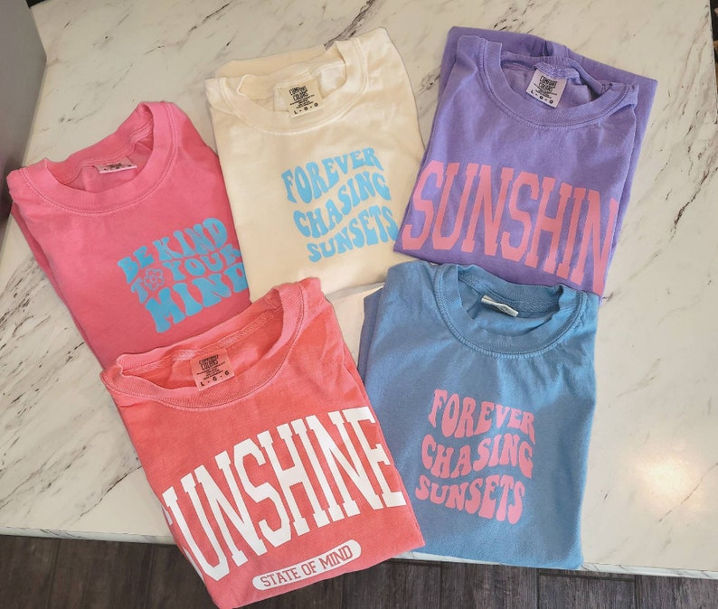 Sunshine State of Mind Tee | Ultra Cotton Tshirt | Oversized Trendy ...