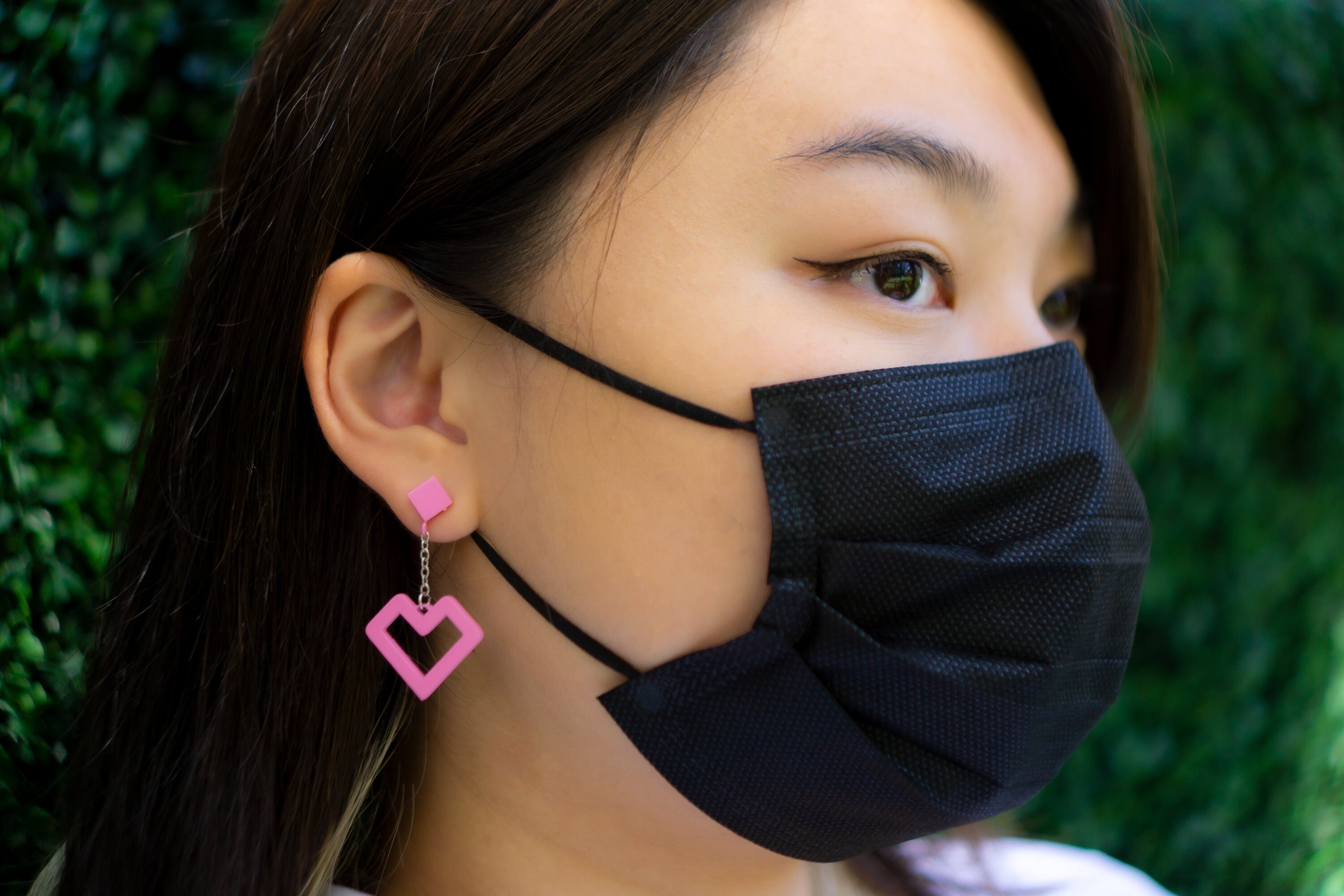 Maplestory-inspired Metal Heart Earrings Earrings - Etsy