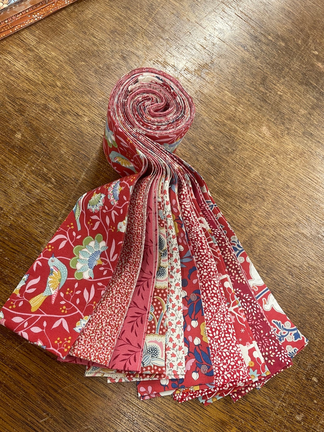 Jelly Roll Incorporating Liberty and Tilda Fabrics - Etsy