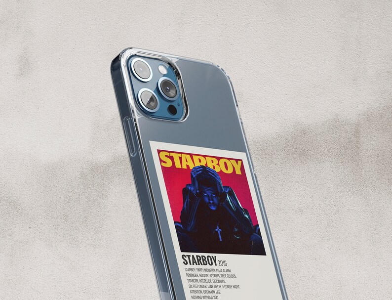 The Weeknd Starboy Phone Cases for iPhone 15 Pro 14 Pro Max 13 Samsung ...