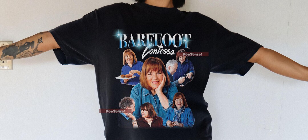 Barefoot Contessa Ina Garten 90s Bootleg T-shirt Vintage Hip Hop ...