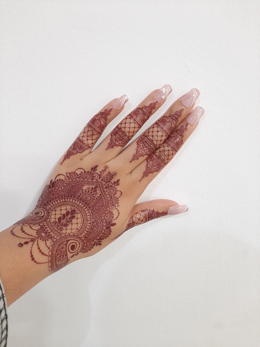 Henna Style Tattoo Stickers Temporary Henna Tattoo Fake Henna stylish ...