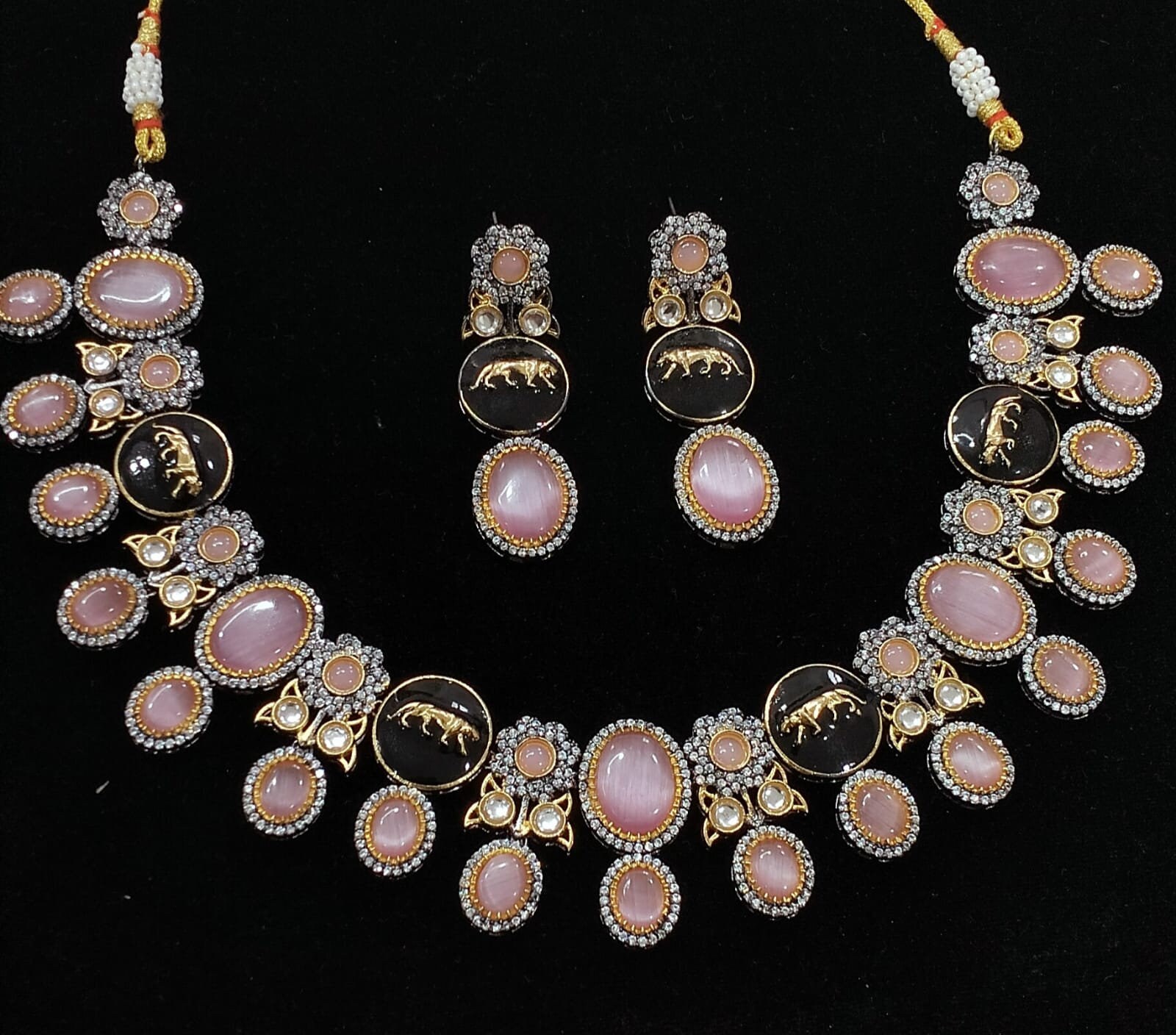 Sabyasachi Inspired Most Premium Panther Lion Finish Mehndi Antique ...