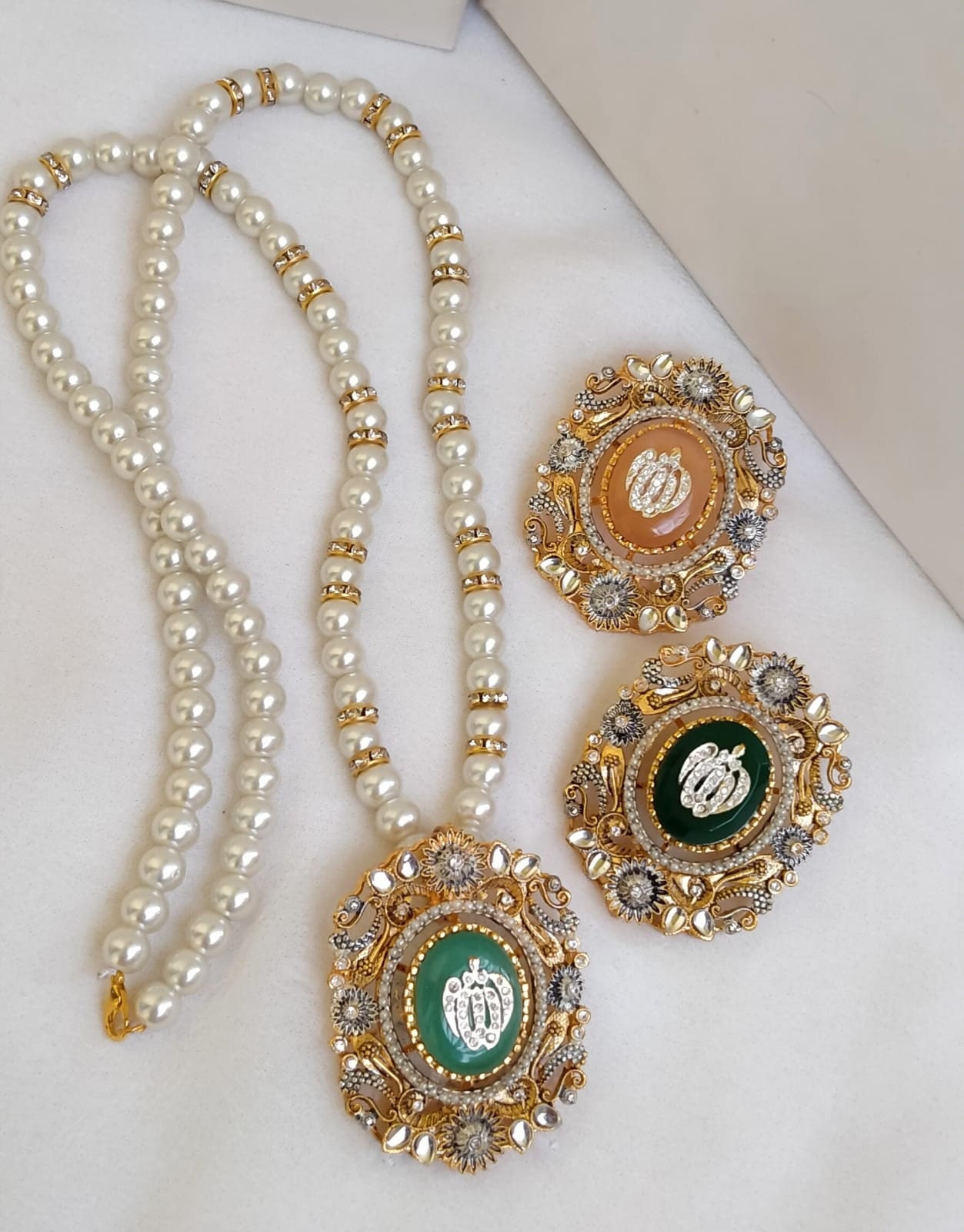 Islamic Calligraphy Pendent, Allah Pendent, Kaligraphi Pendant, Islamic ...